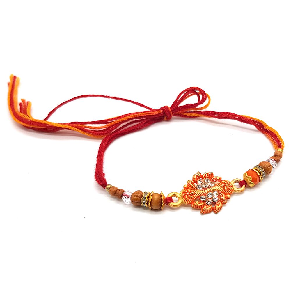 Raksha Bandhan - Rakhi - Surya - Orange Sun Rakee - Promo Unlimited